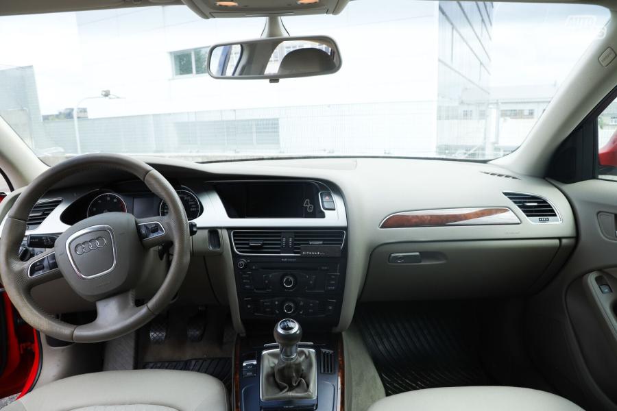 Audi A4 2008 in Vilnius, with an engine capacity of 1.80 L and mileage of 278 thousand km for 3299 €, photo 11 on AUTOMOTO.COM.LV