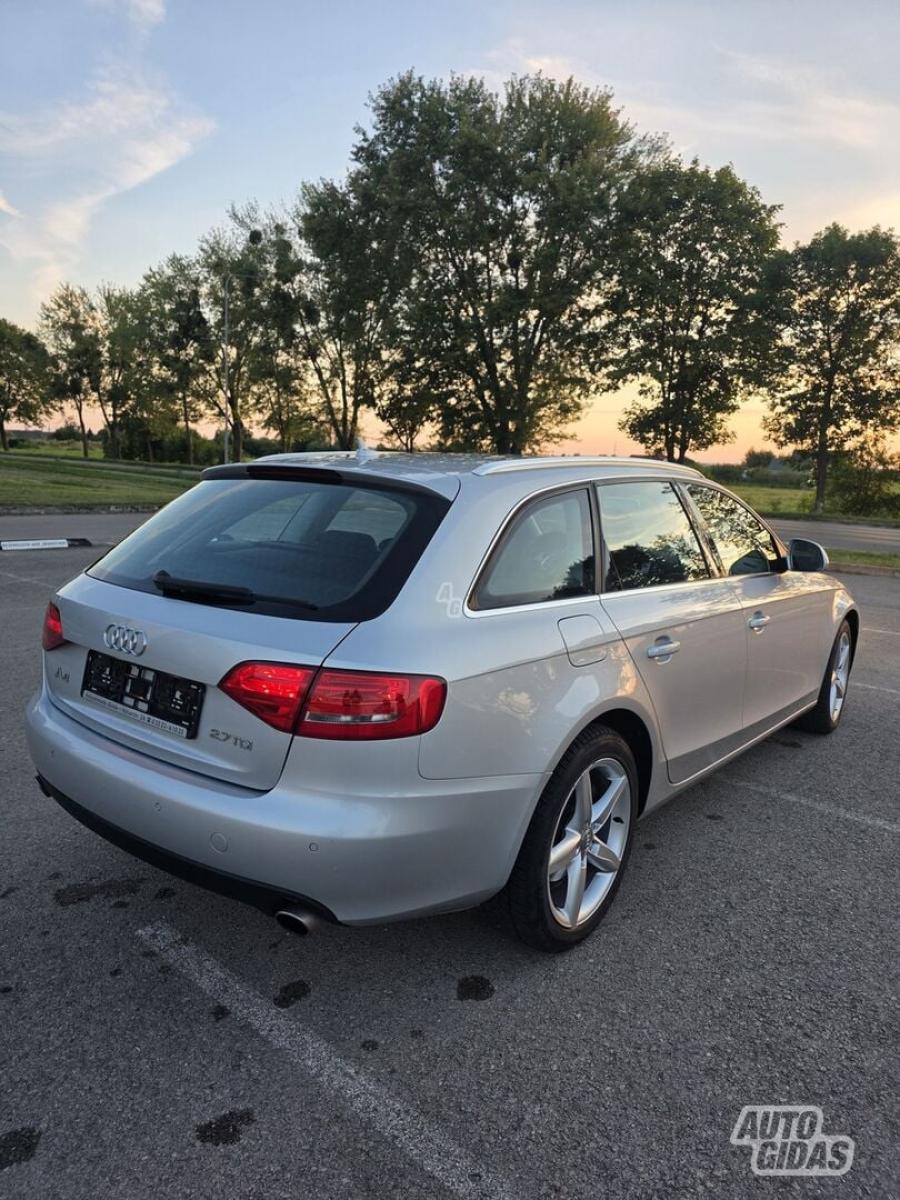 Audi A4 2008 Alīta, ar dzinēja tilpumu 2.70 L un nobraukumu 217 tūkst. km par 5700 €, foto 8 vietnē AUTOMOTO.COM.LV