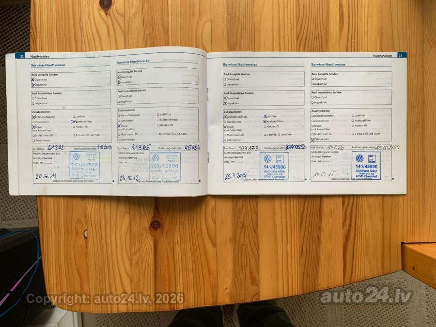 Audi A4 2008 in Valga, with an engine capacity of 1.90 L and mileage of 203 thousand km for 3950 €, photo 20 on AUTOMOTO.COM.LV