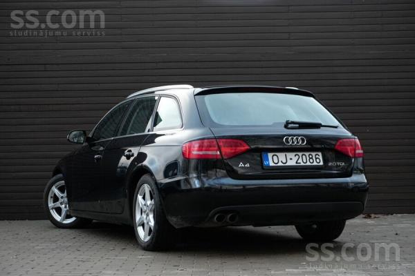 Audi A4 2009 in Riga, with an engine capacity of 2.00 L and mileage of 372 thousand km for 5690 €, photo 4 on AUTOMOTO.COM.LV