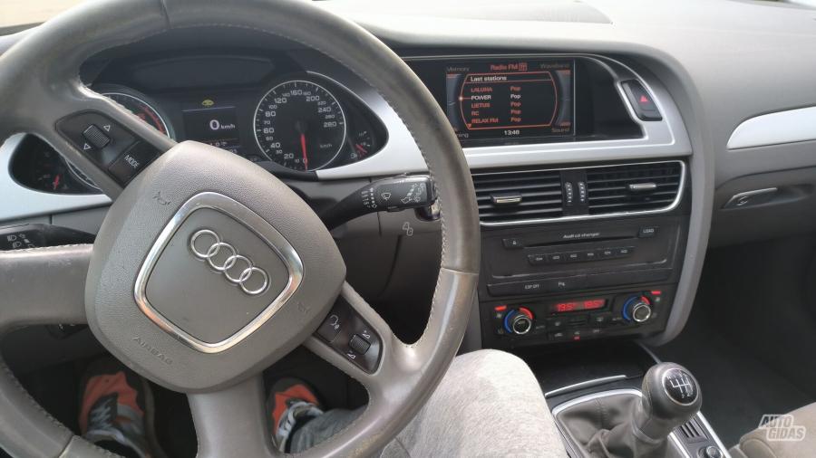 Audi A4 2009 Klaipėda, ar dzinēja tilpumu 2.00 L un nobraukumu 361 tūkst. km par 3750 €, foto 12 vietnē AUTOMOTO.COM.LV