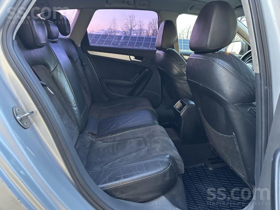 Audi A4 2009 in Riga, with an engine capacity of 2.00 L and mileage of 429 thousand km for 4250 €, photo 21 on AUTOMOTO.COM.LV