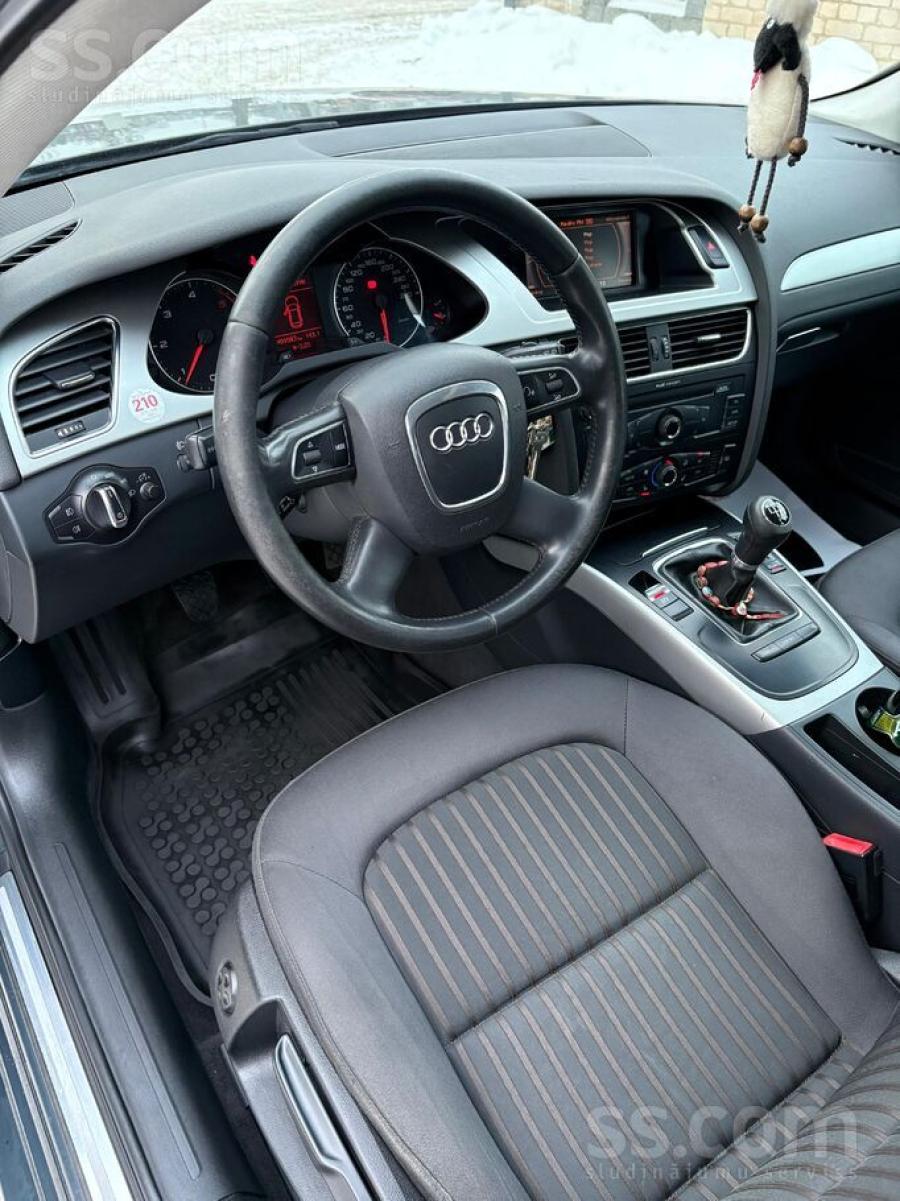 Audi A4 2009 in Cesis, with an engine capacity of 2.00 L and mileage of 410 thousand km for 4800 €, photo 3 on AUTOMOTO.COM.LV