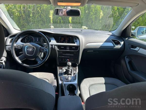 Audi A4 2009 in Riga, with an engine capacity of 2.00 L and mileage of 310 thousand km for 4600 €, photo 5 on AUTOMOTO.COM.LV