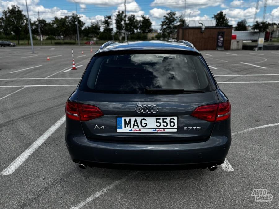Audi A4 2009 Šauļi, ar dzinēja tilpumu 2.70 L un nobraukumu 232 tūkst. km par 4700 €, foto 5 vietnē AUTOMOTO.COM.LV
