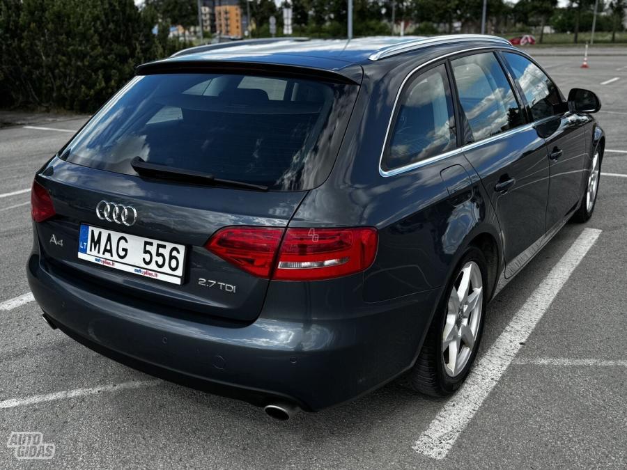Audi A4 2009 Šauļi, ar dzinēja tilpumu 2.70 L un nobraukumu 232 tūkst. km par 4700 €, foto 6 vietnē AUTOMOTO.COM.LV