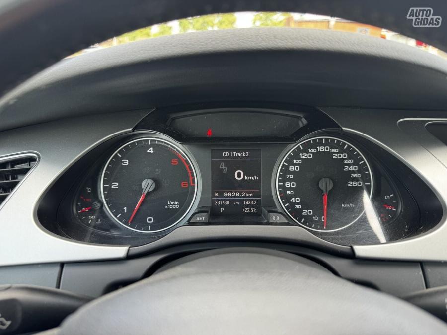 Audi A4 2009 in Siauliai, with an engine capacity of 2.70 L and mileage of 232 thousand km for 4700 €, photo 12 on AUTOMOTO.COM.LV