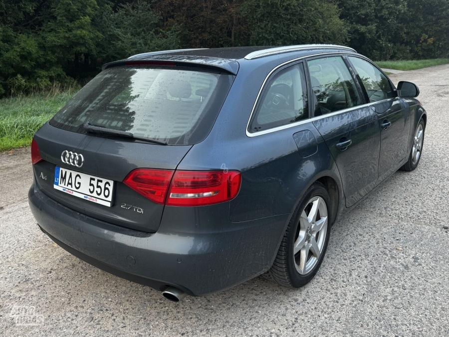 Audi A4 2009 Šauļi, ar dzinēja tilpumu 2.70 L un nobraukumu 232 tūkst. km par 4650 €, foto 7 vietnē AUTOMOTO.COM.LV