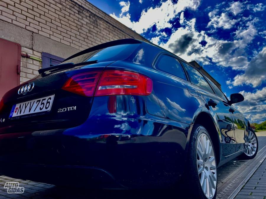 Audi A4 2009 in Kaunas, with an engine capacity of 2.00 L and mileage of 341 thousand km for 3950 €, photo 17 on AUTOMOTO.COM.LV