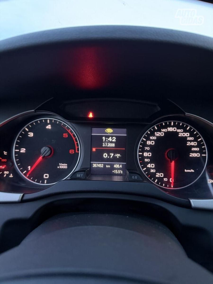 Audi A4 2009 Kauņa, ar dzinēja tilpumu 2.00 L un nobraukumu 367 tūkst. km par 3800 €, foto 4 vietnē AUTOMOTO.COM.LV