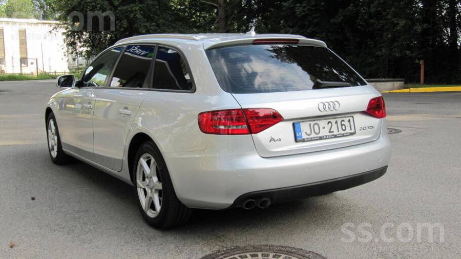 Audi A4 2010 Rīga, ar dzinēja tilpumu 2.00 L un nobraukumu 297 tūkst. km par 6350 €, foto 20 vietnē AUTOMOTO.COM.LV