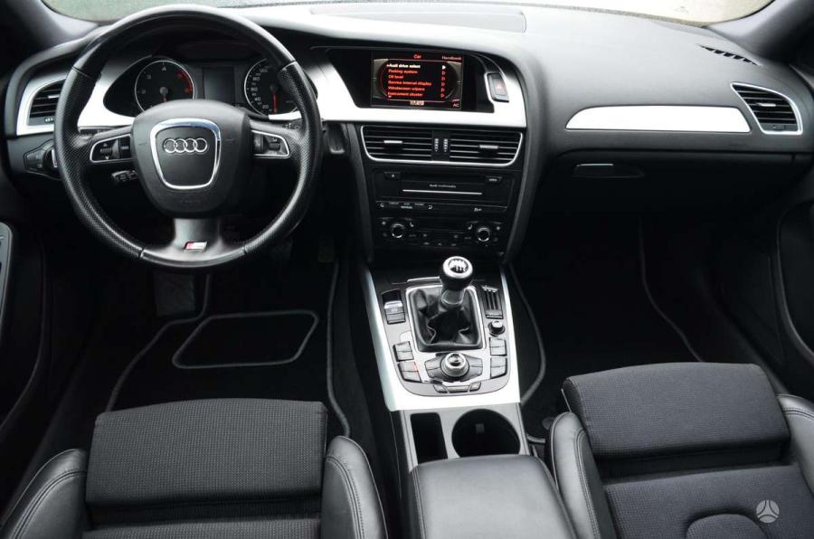 Audi A4 2010 in Kaunas, with an engine capacity of 2.00 L and mileage of 220 thousand km for 6650 €, photo 20 on AUTOMOTO.COM.LV