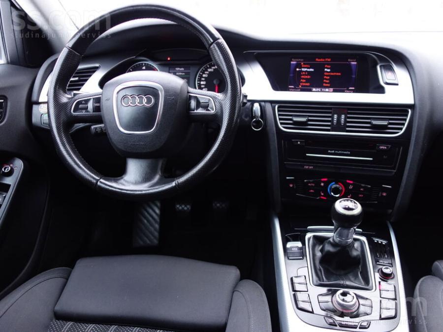 Audi A4 2010 in Riga, with an engine capacity of 2.00 L and mileage of 0 thousand km for 5950 €, photo 8 on AUTOMOTO.COM.LV