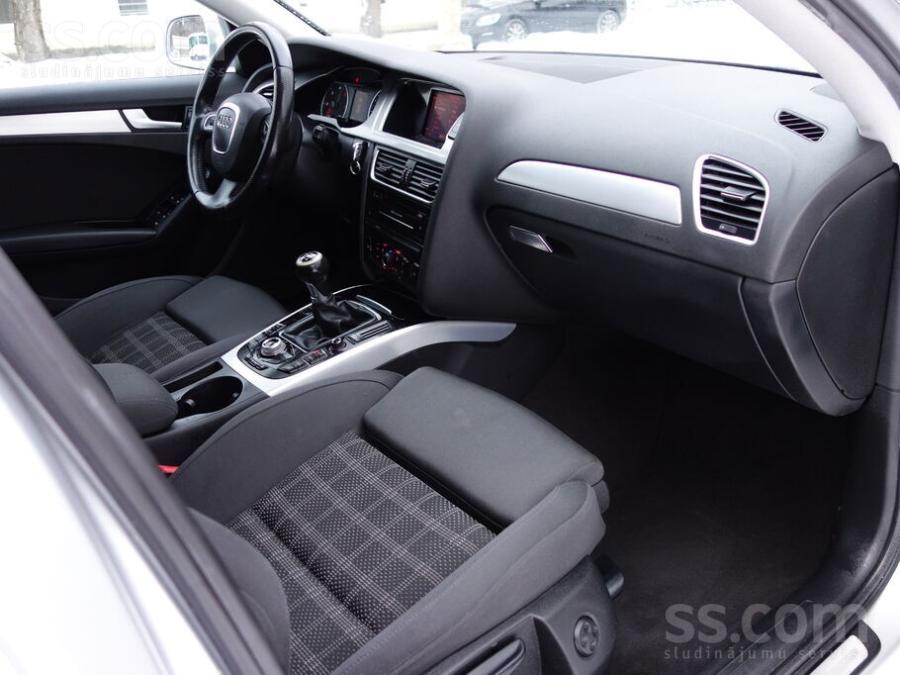 Audi A4 2010 in Riga, with an engine capacity of 2.00 L and mileage of 0 thousand km for 5950 €, photo 16 on AUTOMOTO.COM.LV