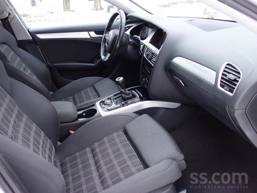 Audi A4 2010 in Riga, with an engine capacity of 2.00 L and mileage of 0 thousand km for 5950 €, photo 17 on AUTOMOTO.COM.LV