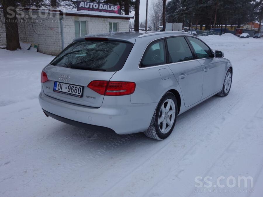 Audi A4 2010 in Riga, with an engine capacity of 2.00 L and mileage of 0 thousand km for 5950 €, photo 26 on AUTOMOTO.COM.LV