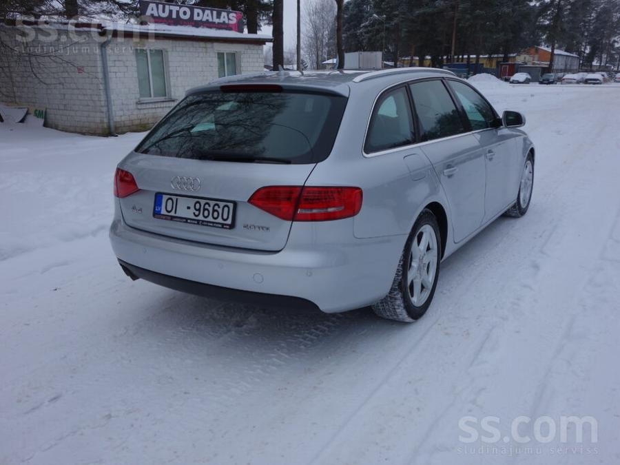 Audi A4 2010 in Riga, with an engine capacity of 2.00 L and mileage of 0 thousand km for 5950 €, photo 33 on AUTOMOTO.COM.LV