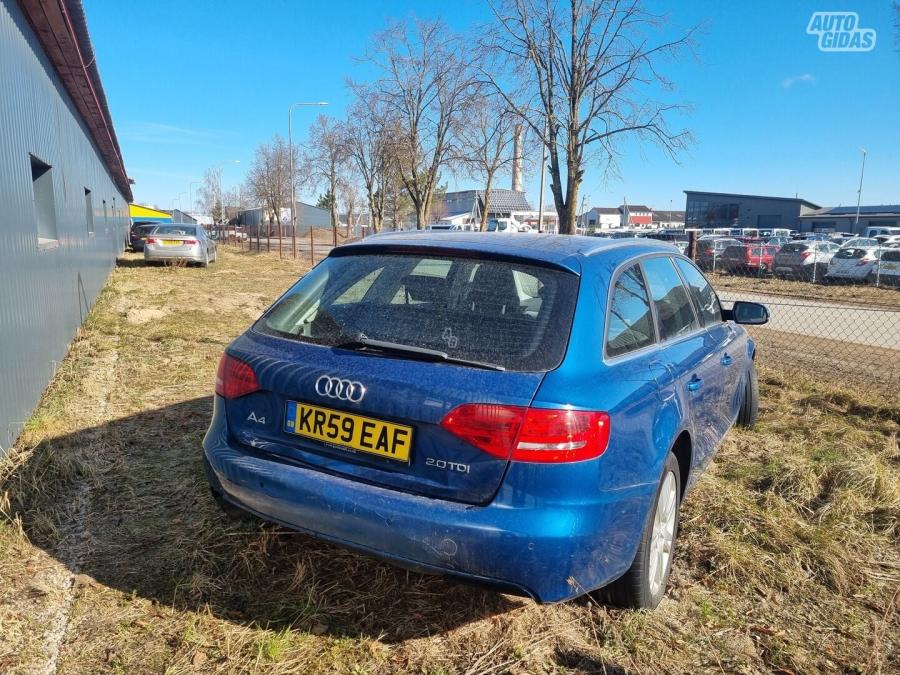 Audi A4 2010 Tauragė, ar dzinēja tilpumu 2.00 L un nobraukumu 185 tūkst. km par 1550 €, foto 7 vietnē AUTOMOTO.COM.LV