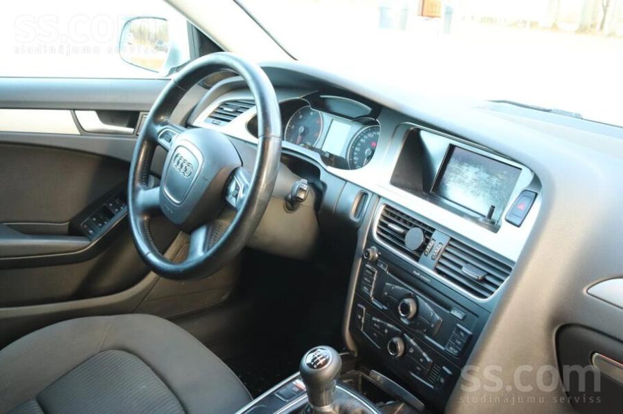 Audi A4 2010 in Saldus, with an engine capacity of 2.00 L and mileage of 440 thousand km for 6200 €, photo 10 on AUTOMOTO.COM.LV