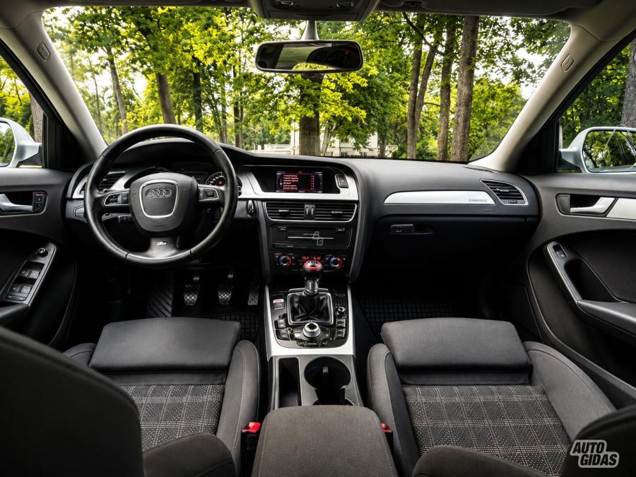Audi A4 2010 in Kaunas, with an engine capacity of 2.00 L and mileage of 302 thousand km for 5299 €, photo 10 on AUTOMOTO.COM.LV