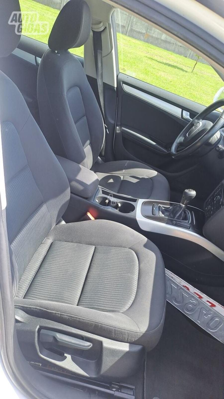 Audi A4 2011 in Vilnius, with an engine capacity of 2.00 L and mileage of 389 thousand km for 4350 €, photo 12 on AUTOMOTO.COM.LV