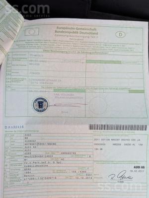 Ауди А4 2011 в Рига, объемом двигателя 2.00 л и пробегом 236 тыс. км за 6300 €, фото 26 на AUTOMOTO.COM.LV