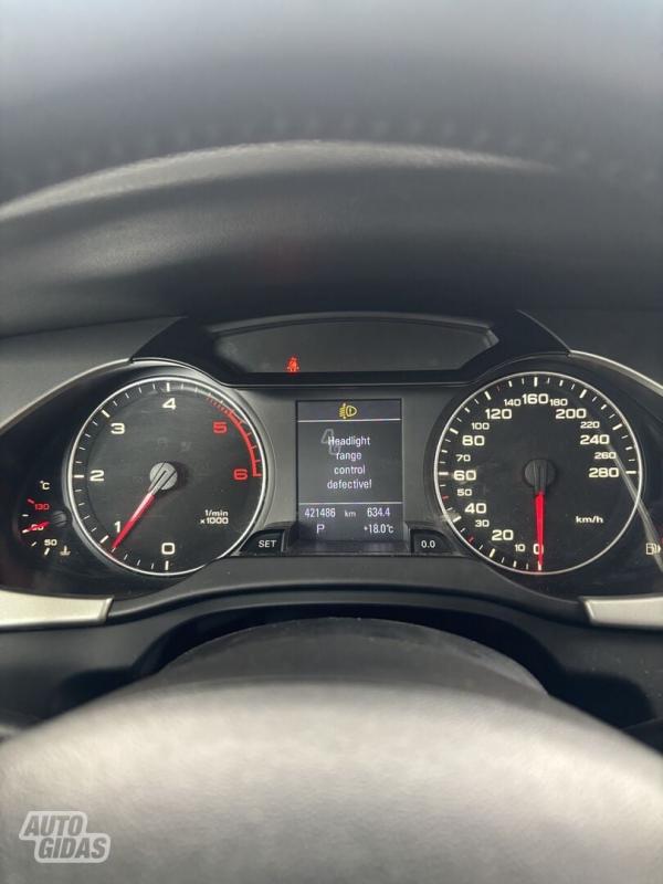 Audi A4 2011 in Klaipeda, with an engine capacity of 2.00 L and mileage of 421 thousand km for 3400 €, photo 6 on AUTOMOTO.COM.LV