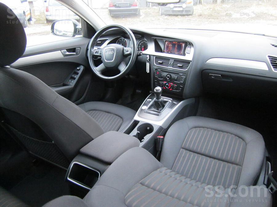 Audi A4 2011 in Riga, with an engine capacity of 1.80 L and mileage of 178 thousand km for 5990 €, photo 4 on AUTOMOTO.COM.LV