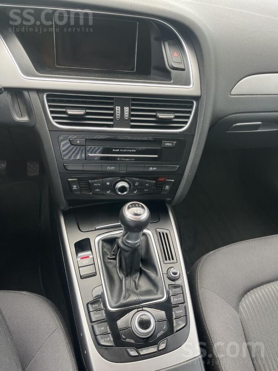 Audi A4 2012 in Valmiera, with an engine capacity of 2.00 L and mileage of 0 thousand km for 8400 €, photo 11 on AUTOMOTO.COM.LV