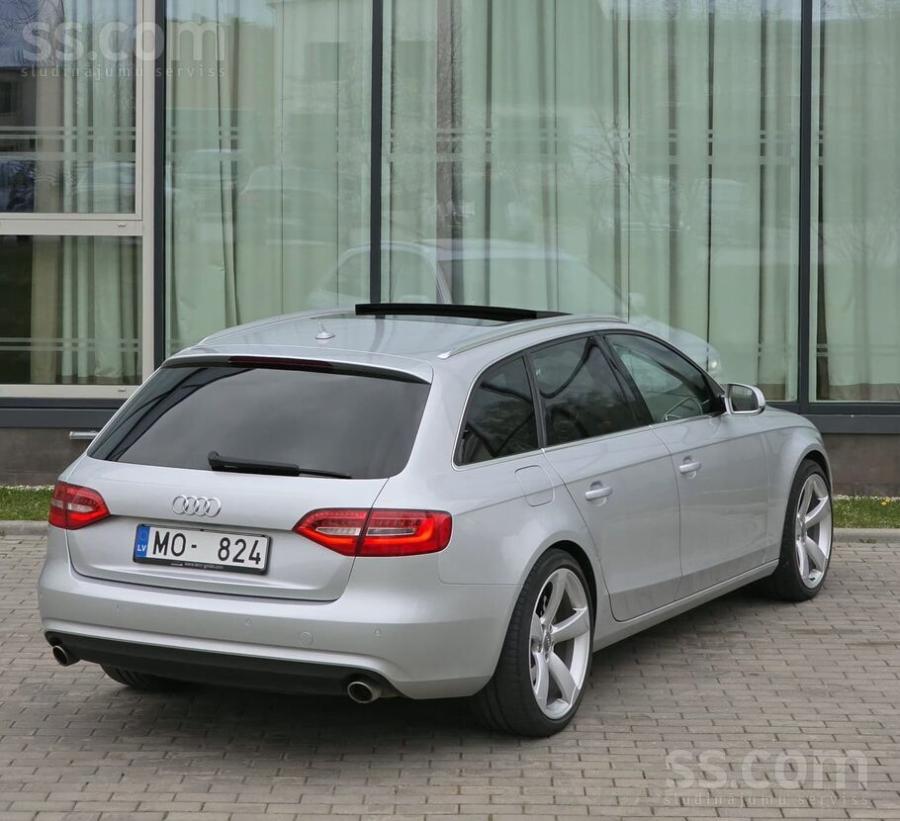 Audi A4 2012 Balvi, ar dzinēja tilpumu 3.00 L un nobraukumu 288 tūkst. km par 9990 €, foto 9 vietnē AUTOMOTO.COM.LV