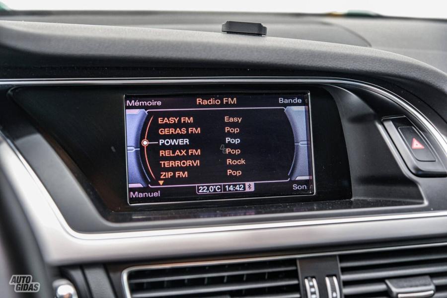 Audi A4 2012 Kauņa, ar dzinēja tilpumu 2.00 L un nobraukumu 313 tūkst. km par 9490 €, foto 23 vietnē AUTOMOTO.COM.LV
