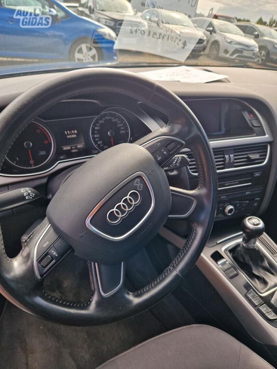 Audi A4 2012 in Utena, with an engine capacity of 2.00 L and mileage of 267 thousand km for 7400 €, photo 9 on AUTOMOTO.COM.LV