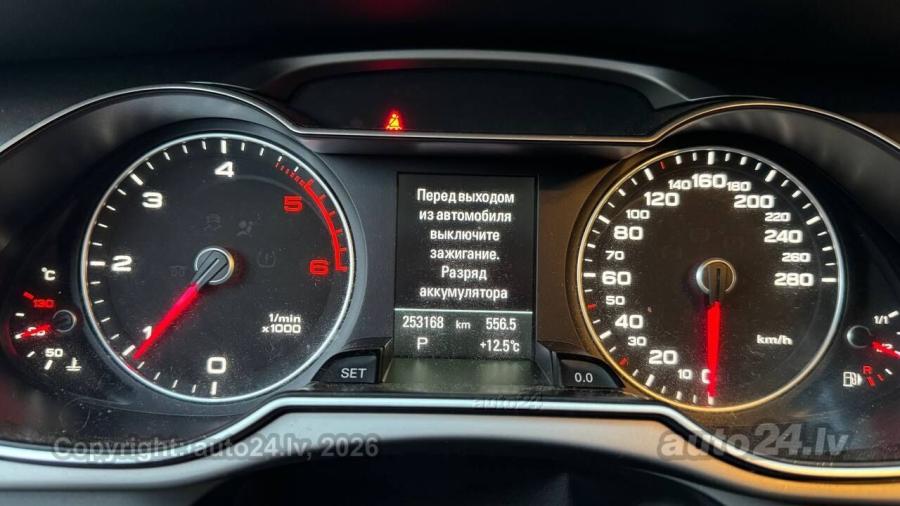 Audi A4 2013 Tallina, ar dzinēja tilpumu 2.00 L un nobraukumu 253 tūkst. km par 6599 €, foto 11 vietnē AUTOMOTO.COM.LV