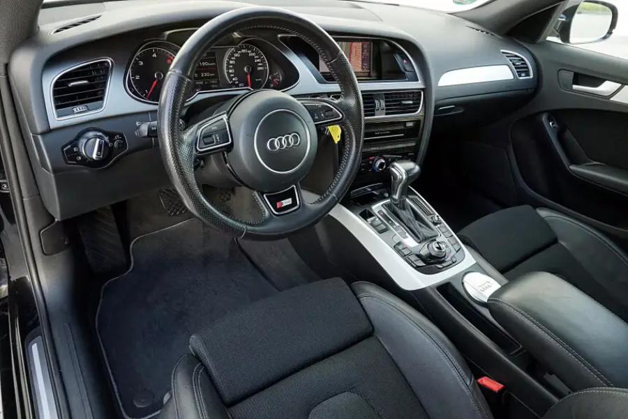 Audi A4 2014 in Riga, with an engine capacity of 2.00 L and mileage of 195 thousand km for 7700 €, photo 17 on AUTOMOTO.COM.LV