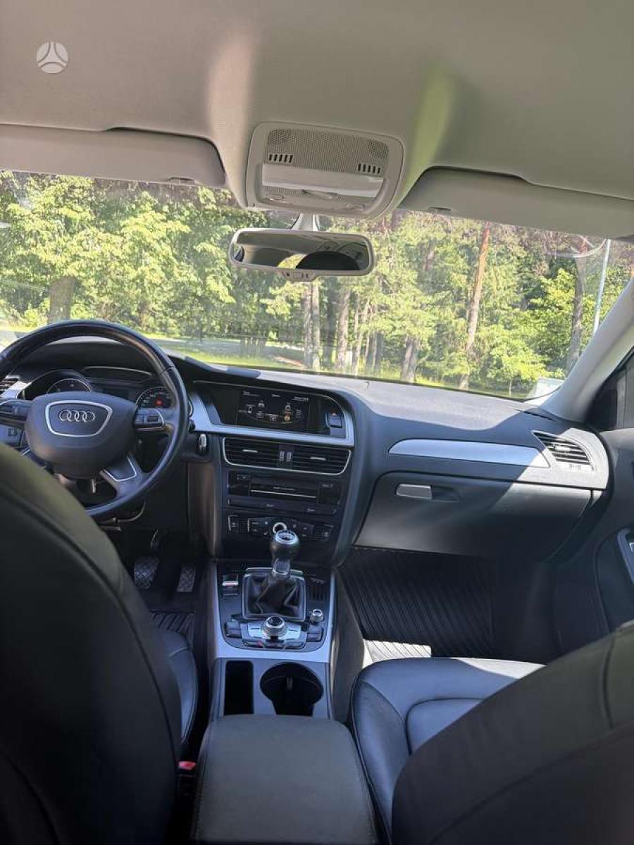 Audi A4 2014 Švenčionys, ar dzinēja tilpumu 1.97 L un nobraukumu 208 tūkst. km par 7600 €, foto 7 vietnē AUTOMOTO.COM.LV