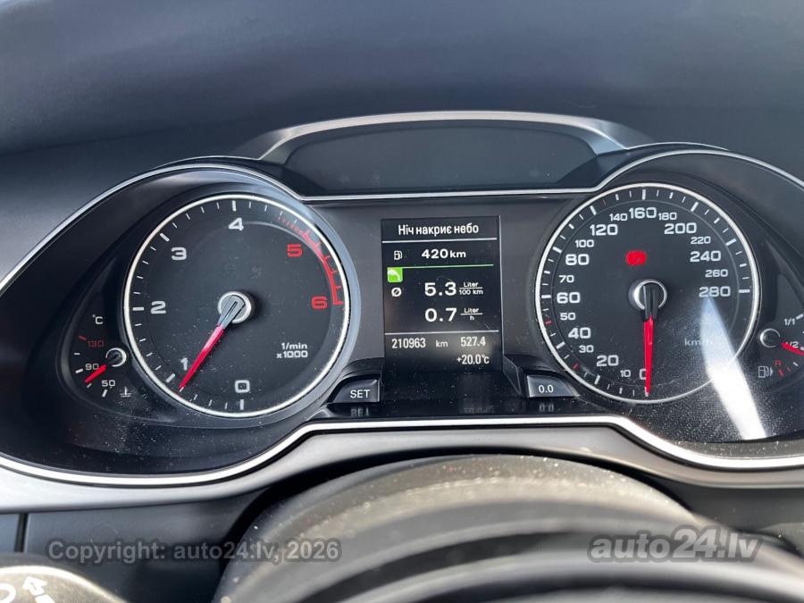 Audi A4 2014 Tallina, ar dzinēja tilpumu 2.00 L un nobraukumu 211 tūkst. km par 7800 €, foto 16 vietnē AUTOMOTO.COM.LV