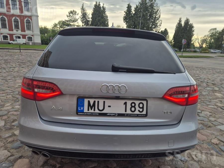 Audi A4 2015 Jelgava, ar dzinēja tilpumu 2.00 L un nobraukumu 280 tūkst. km par 8050 €, foto 12 vietnē AUTOMOTO.COM.LV