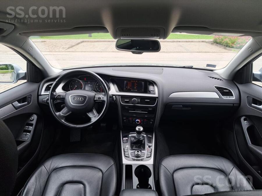 Audi A4 2015 in Riga, with an engine capacity of 2.00 L and mileage of 164 thousand km for 9850 €, photo 13 on AUTOMOTO.COM.LV