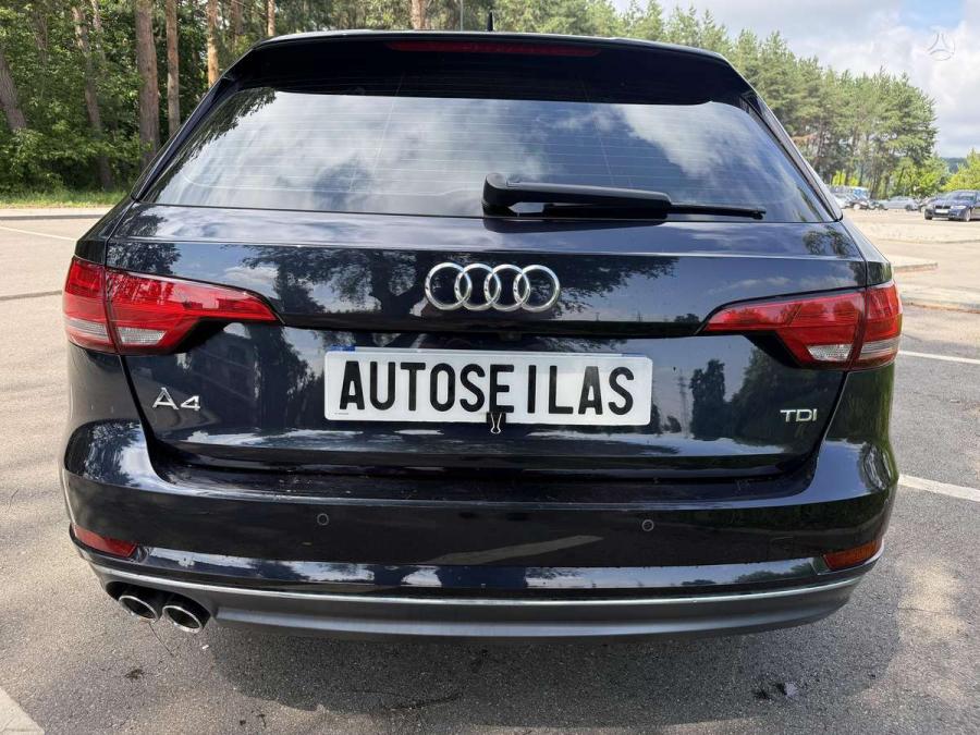 Audi A4 2016 in Kaunas, with an engine capacity of 2.00 L and mileage of 203 thousand km for 14222 €, photo 9 on AUTOMOTO.COM.LV