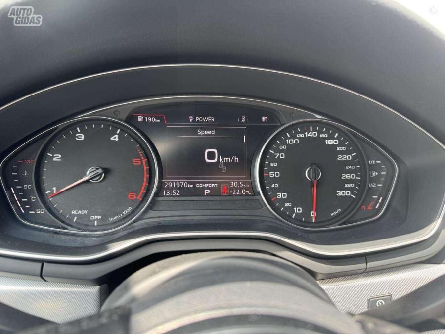 Audi A4 2017 in Kaunas, with an engine capacity of 2.00 L and mileage of 292 thousand km for 12500 €, photo 5 on AUTOMOTO.COM.LV