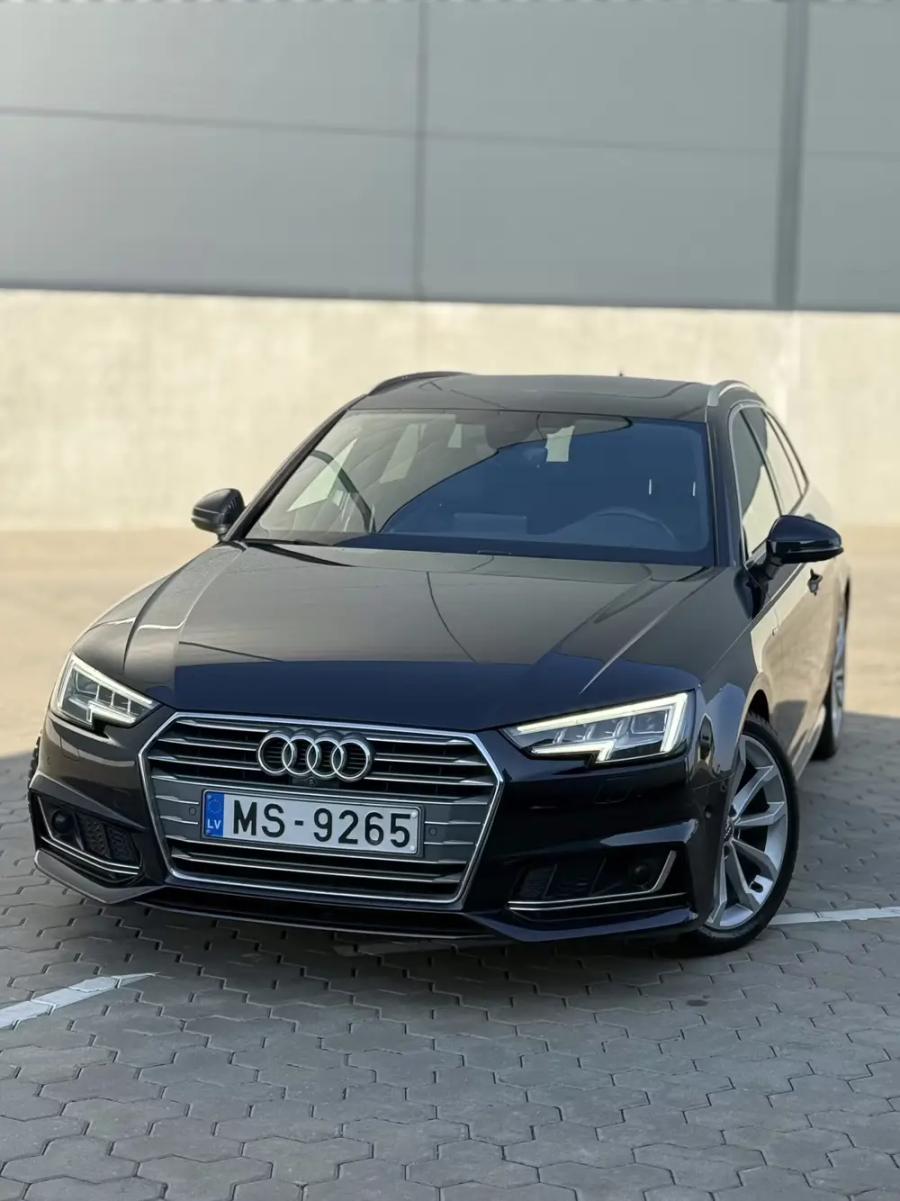 Audi A4 2017 in Riga, with an engine capacity of 2.00 L and mileage of 136 thousand km for 16900 €, photo 1 on AUTOMOTO.COM.LV