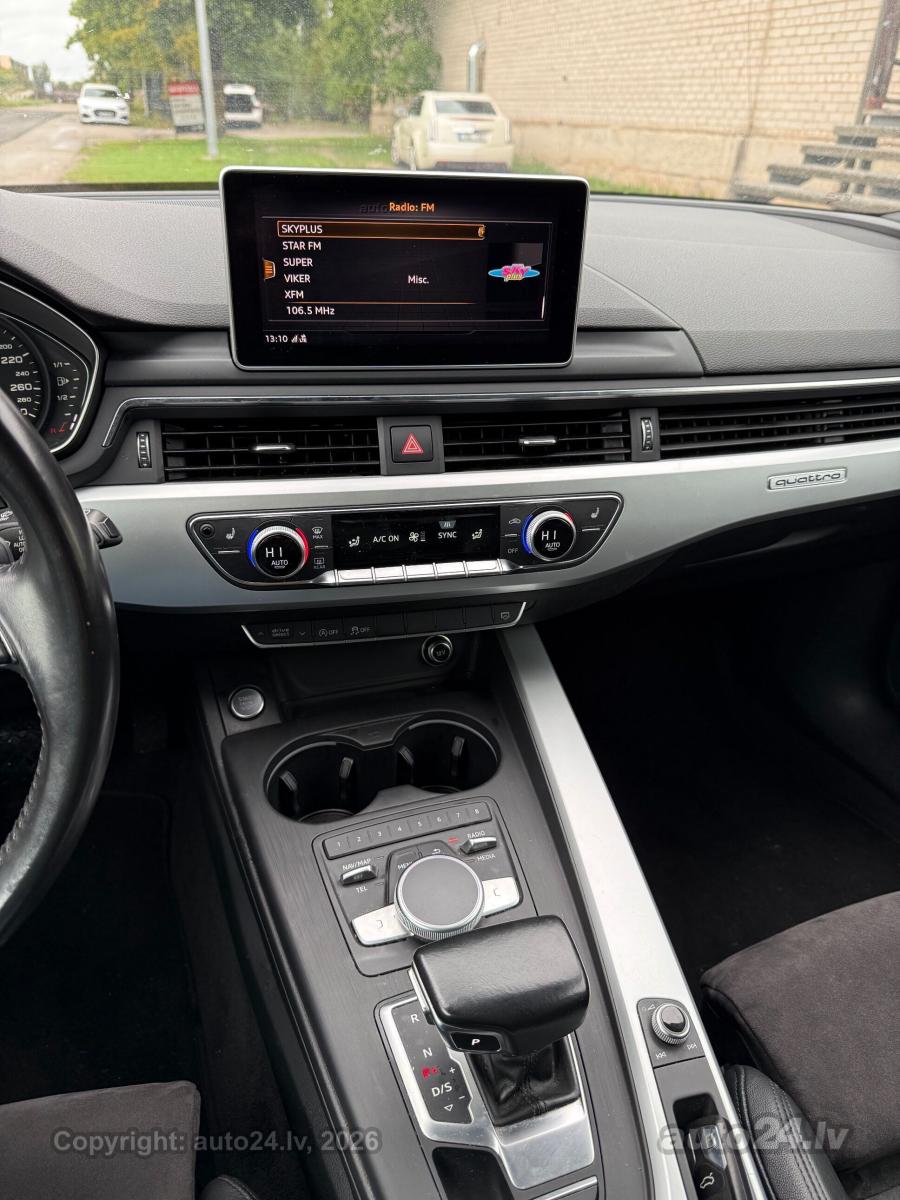 Audi A4 2017 Tartu, ar dzinēja tilpumu 3.00 L un nobraukumu 260 tūkst. km par 6500 €, foto 13 vietnē AUTOMOTO.COM.LV
