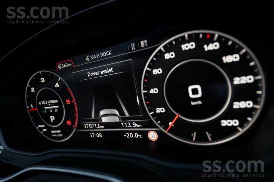 Audi A4 2019 in Riga, with an engine capacity of 2.00 L and mileage of 170 thousand km for 17800 €, photo 13 on AUTOMOTO.COM.LV