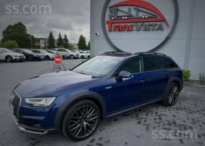 Violet Audi A4 2017 in Vilnius, with an engine capacity of 2.00 L and mileage of 298 thousand km for 16299 €, photo 2 on AUTOMOTO.COM.LV