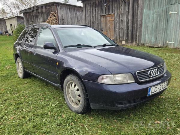 Violet Audi A4 1998 in Rezekne, with an engine capacity of 1.90 L and mileage of 554 thousand km for 800 €, photo 1 on AUTOMOTO.COM.LV
