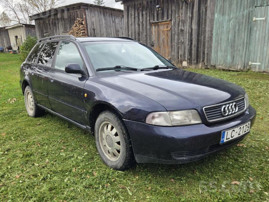Violet Audi A4 1998 in Rezekne, with an engine capacity of 1.90 L and mileage of 554 thousand km for 800 €, photo 1 on AUTOMOTO.COM.LV
