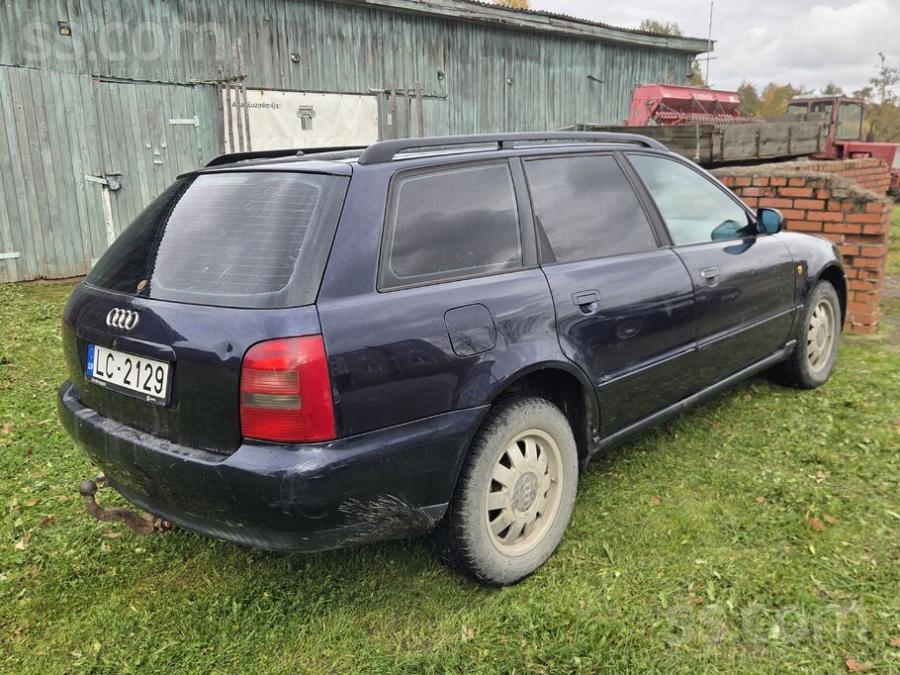 Violet Audi A4 1998 in Rezekne, with an engine capacity of 1.90 L and mileage of 554 thousand km for 800 €, photo 5 on AUTOMOTO.COM.LV