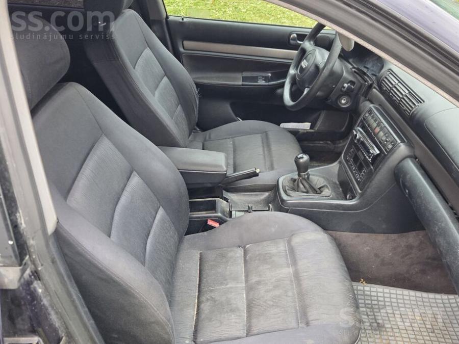 Violet Audi A4 1998 in Rezekne, with an engine capacity of 1.90 L and mileage of 554 thousand km for 800 €, photo 6 on AUTOMOTO.COM.LV