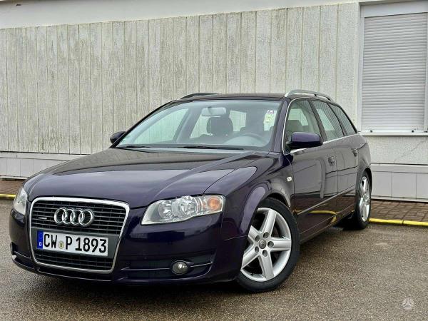 Violet Audi A4 2005 in Ukmerge, with an engine capacity of 3.20 L and mileage of 218 thousand km for 3500 €, photo 2 on AUTOMOTO.COM.LV