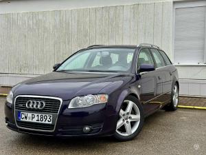 Violet Audi A4 2005 in Ukmerge, with an engine capacity of 3.20 L and mileage of 218 thousand km for 3500 €, photo 2 on AUTOMOTO.COM.LV